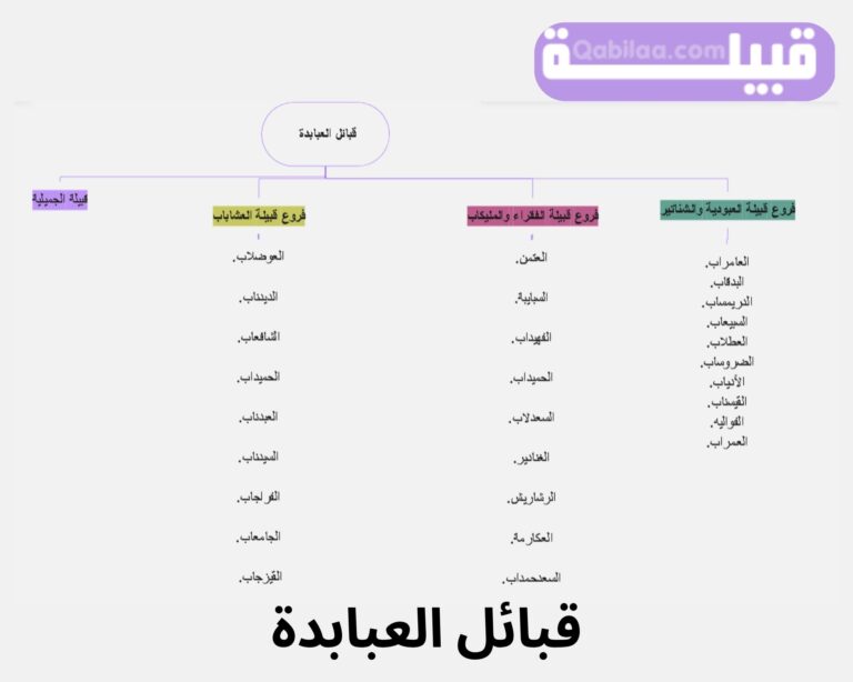 نسب قبيلة العبابدة - موقع قبيلة